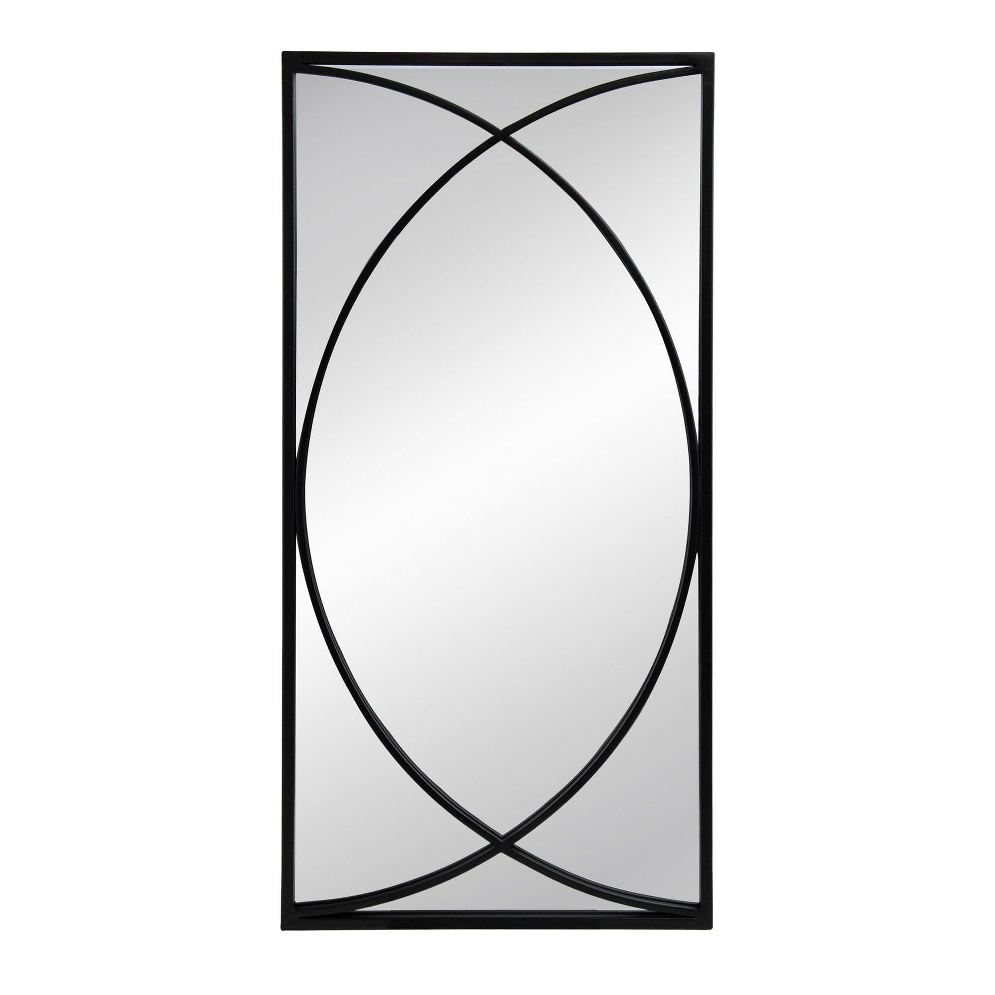 Black Swirl Wall Mirror (Set of 3) 40 x 81cm – Mirror Space Australia