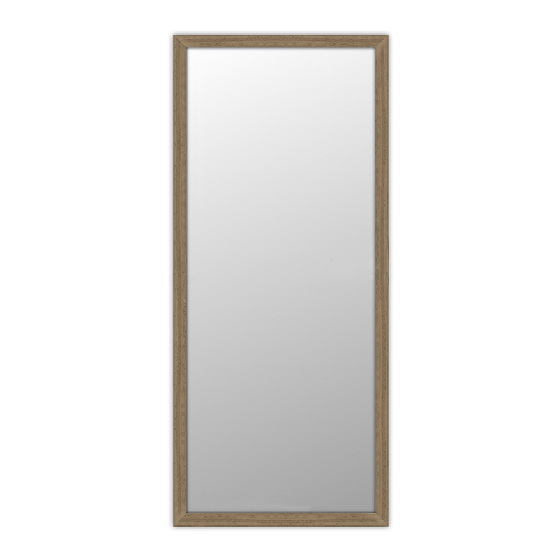 Otis Wood Mirror Merbau Brown | Farmhouse Rustic Charm – Mirror Space ...